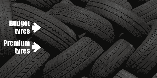 Pneumatici premium contro pneumatici economici