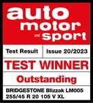 Bridgestone band Blizzak LM005: Pneus Online