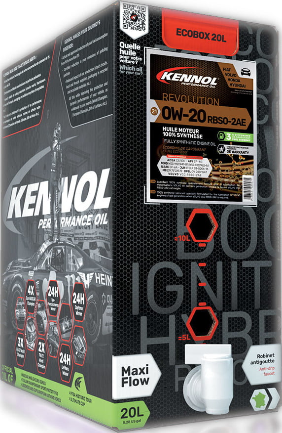 Huile Moteur Auto Kennol Revolution RBSO-2AE : Pneus Online