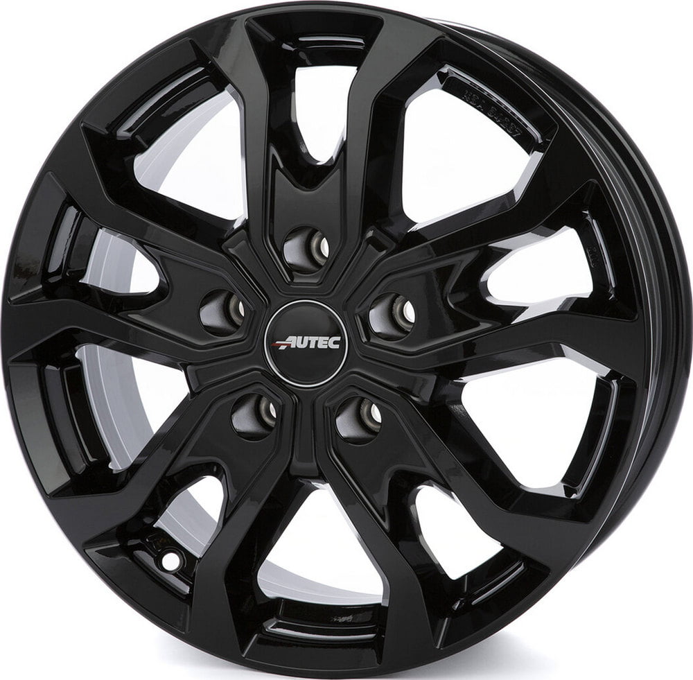 Jante alumínio Autec Kiso Preto glacÉ 6.5x16 5x118 ET66 71.1